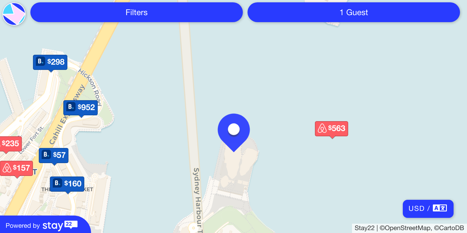 Places to stay near Bennelong Point, Sydney NSW 2000, Australia