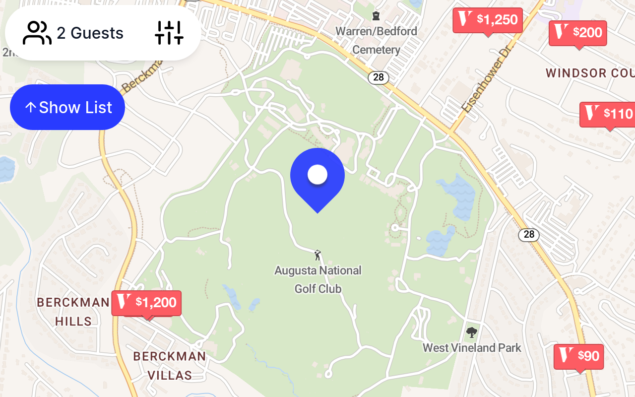 Places to stay near 2604 Washington Rd, Augusta, GA 30904, USA