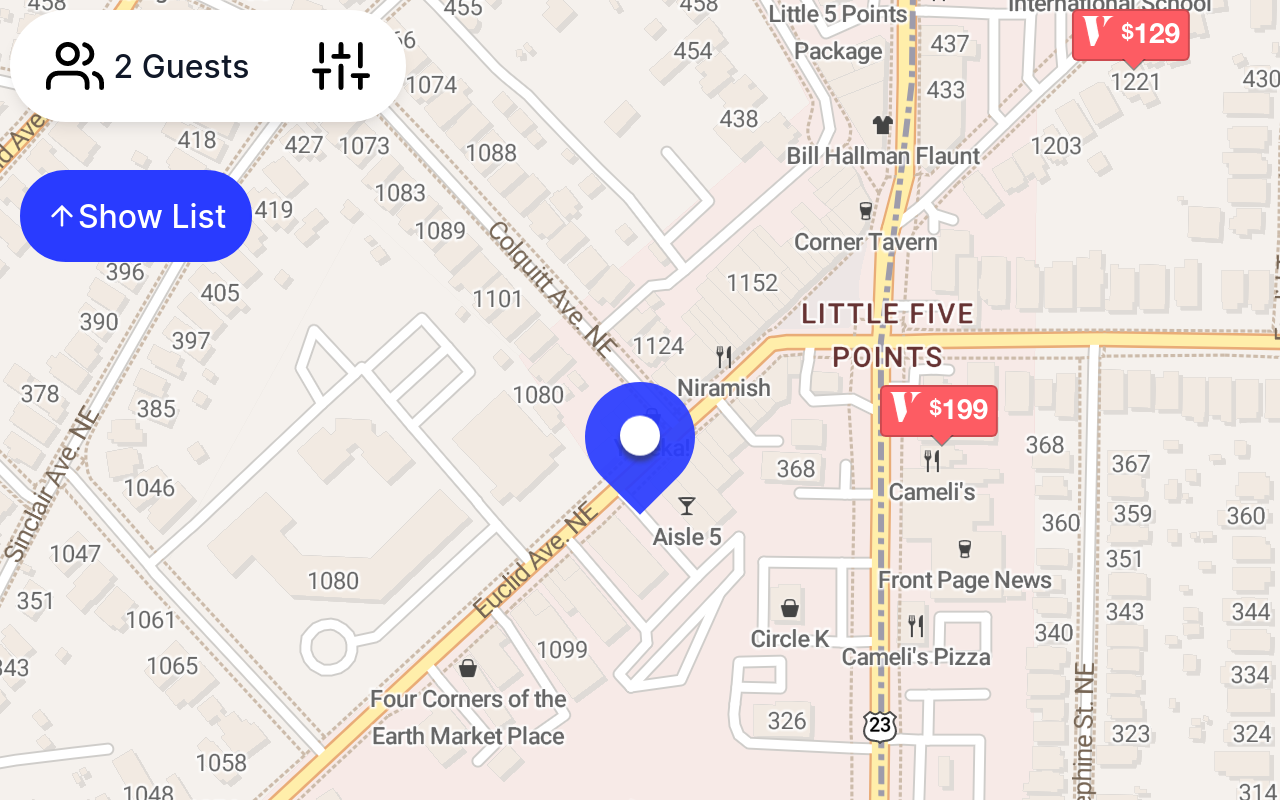 Places to stay near 1117, Euclid Avenue NE, Atlanta, Fulton County ...