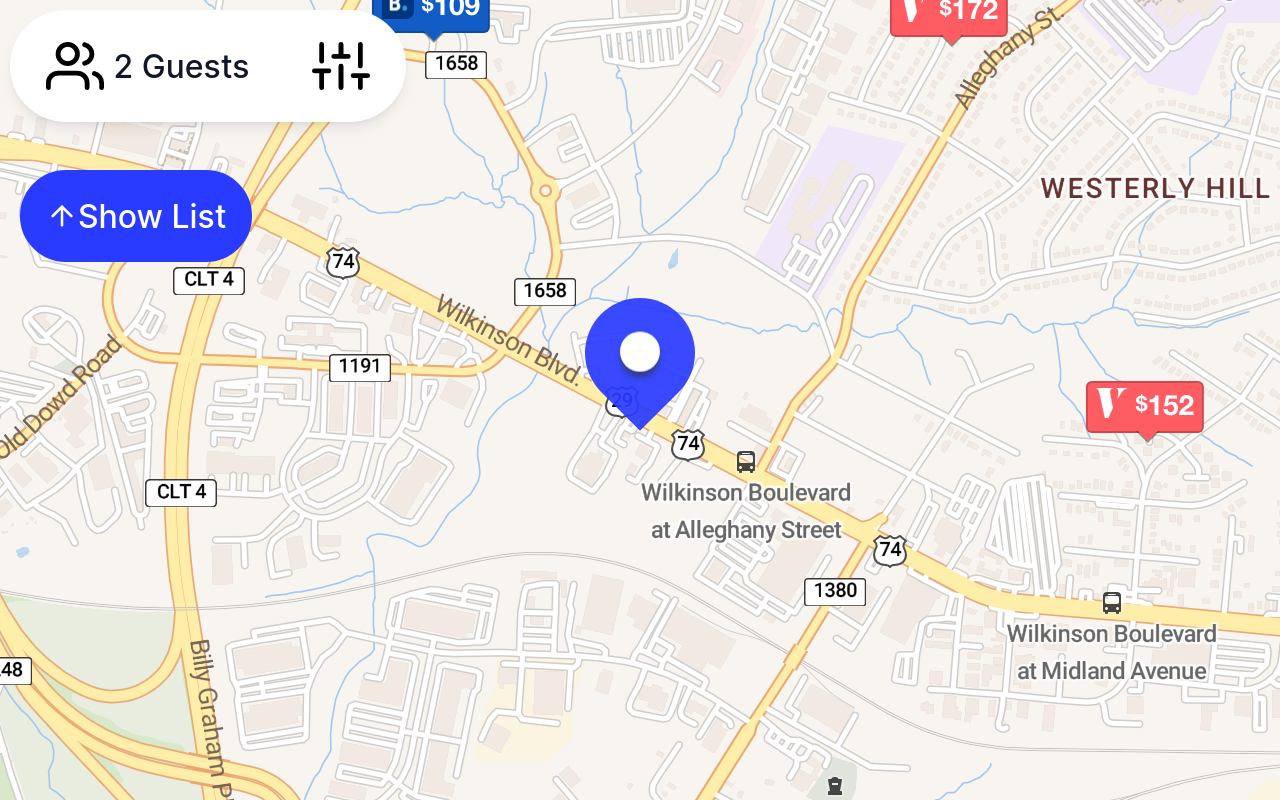 Places to stay near 4615, Wilkinson Boulevard, West Charlotte ...