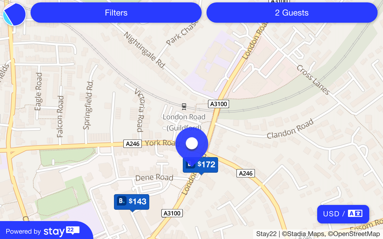 Places to stay near Bupa Dental Care, 13, London Road, Charlotteville ...