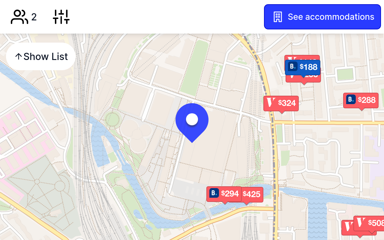 Places to stay near Western Transit Shed, Stable Street, King's Cross ...