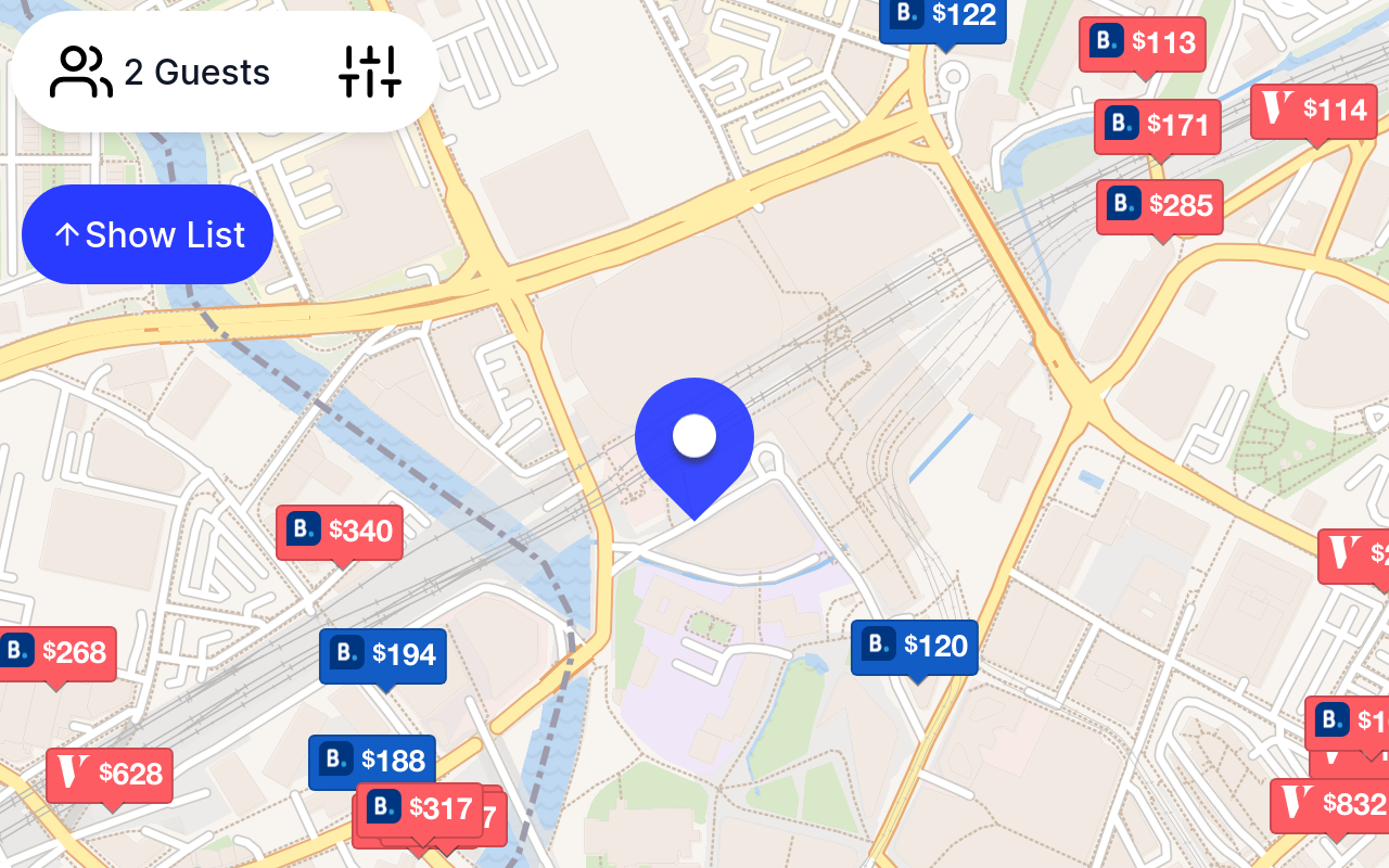 Places to stay near Arena Point, Hunts Bank, Medieval Quarter, City ...