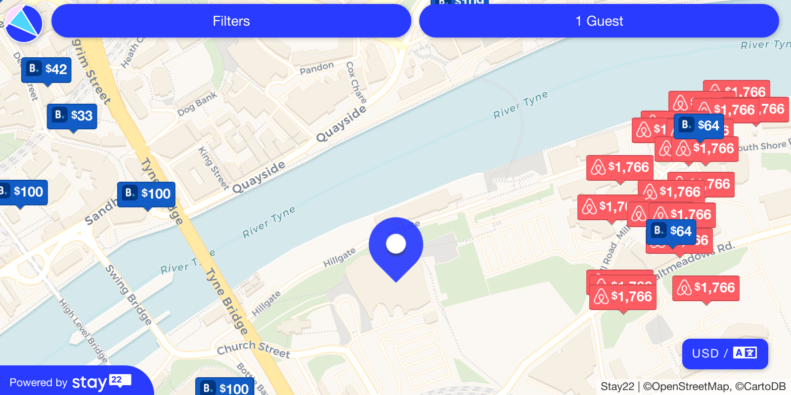 Places to stay near The Glasshouse, Saint Mary's Square, Ochre Yards ...