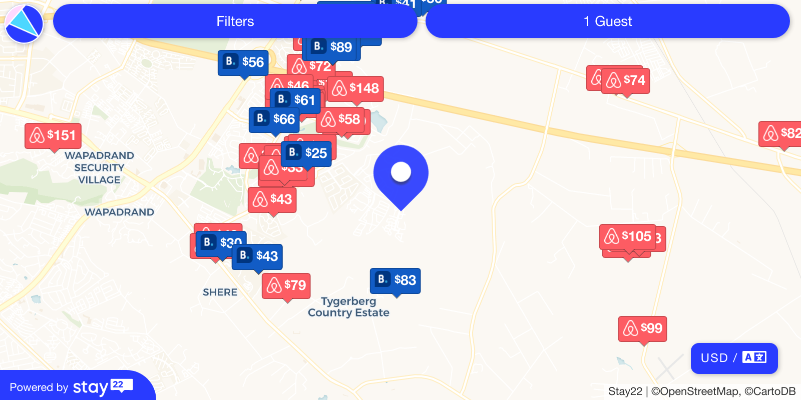 Tshwane South Africa Map