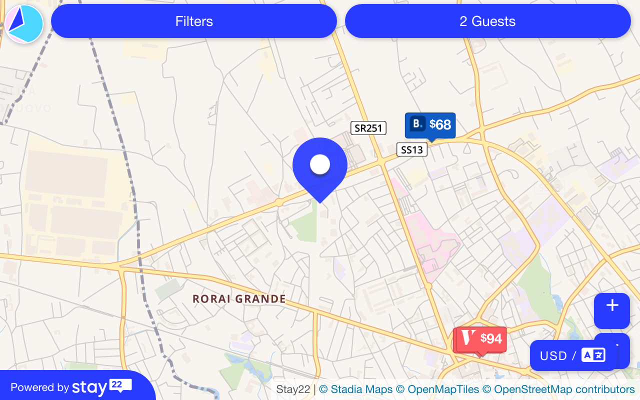 Places to stay near Palestra Comunale Franco Gallini, Via Ungaresca ...