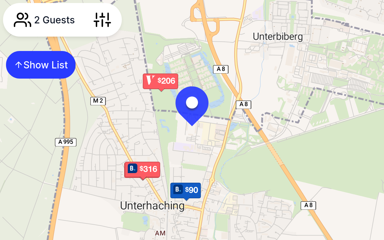 Places to stay near Am Sportpark 9, 82008 Unterhaching, Germany